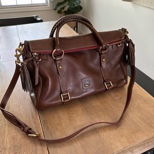 Dooney & Bourke | Bags | Dooney And Bourke Florentine Leather Satchel ...